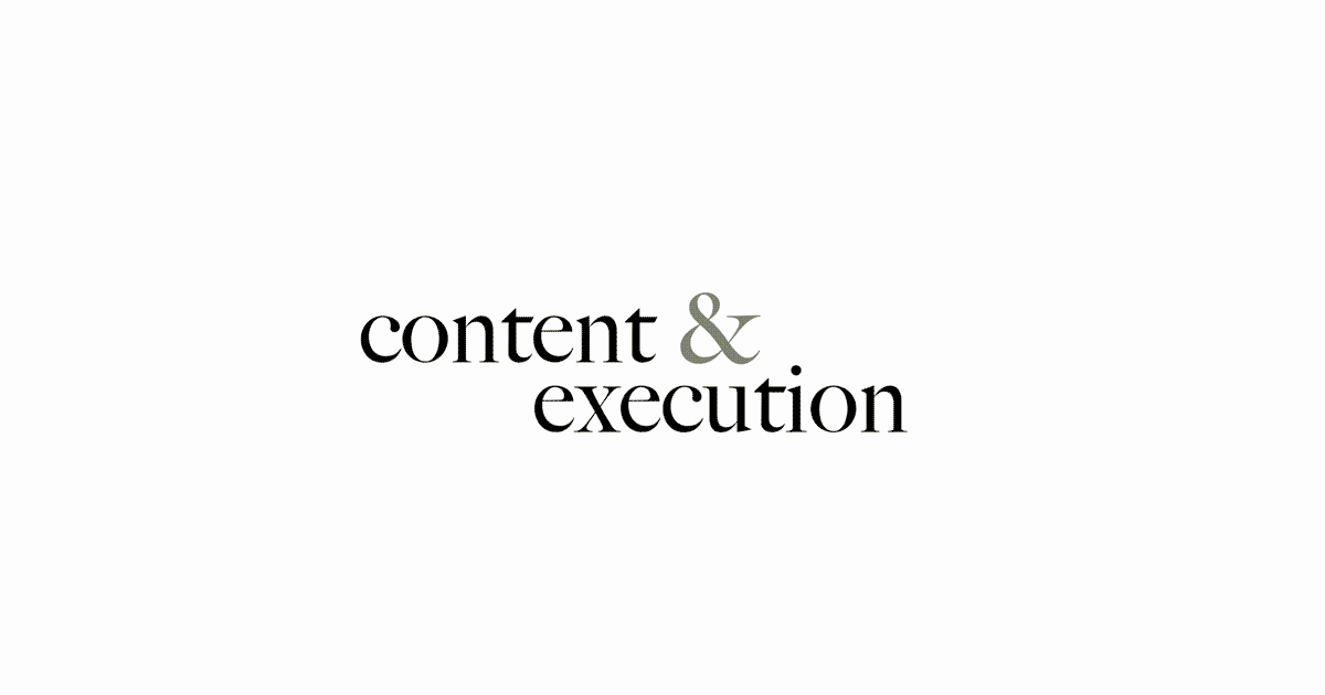 Education Work - Content & Execution